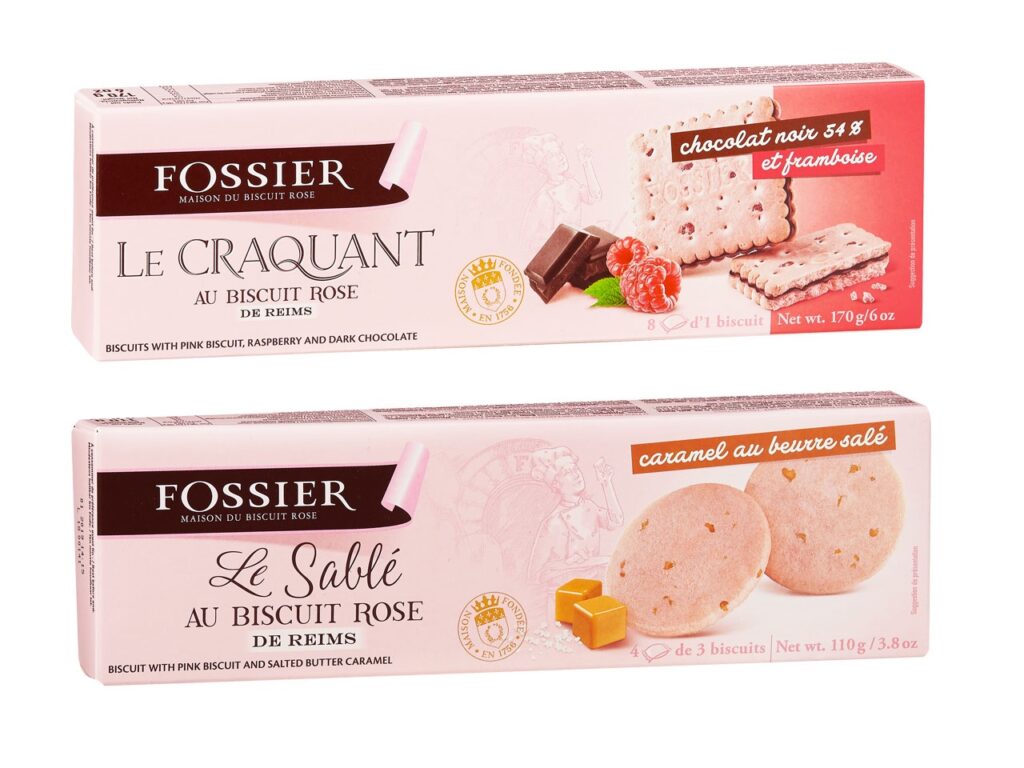 Maison Fossier capitalise sur le biscuit rose - Faire Savoir Faire