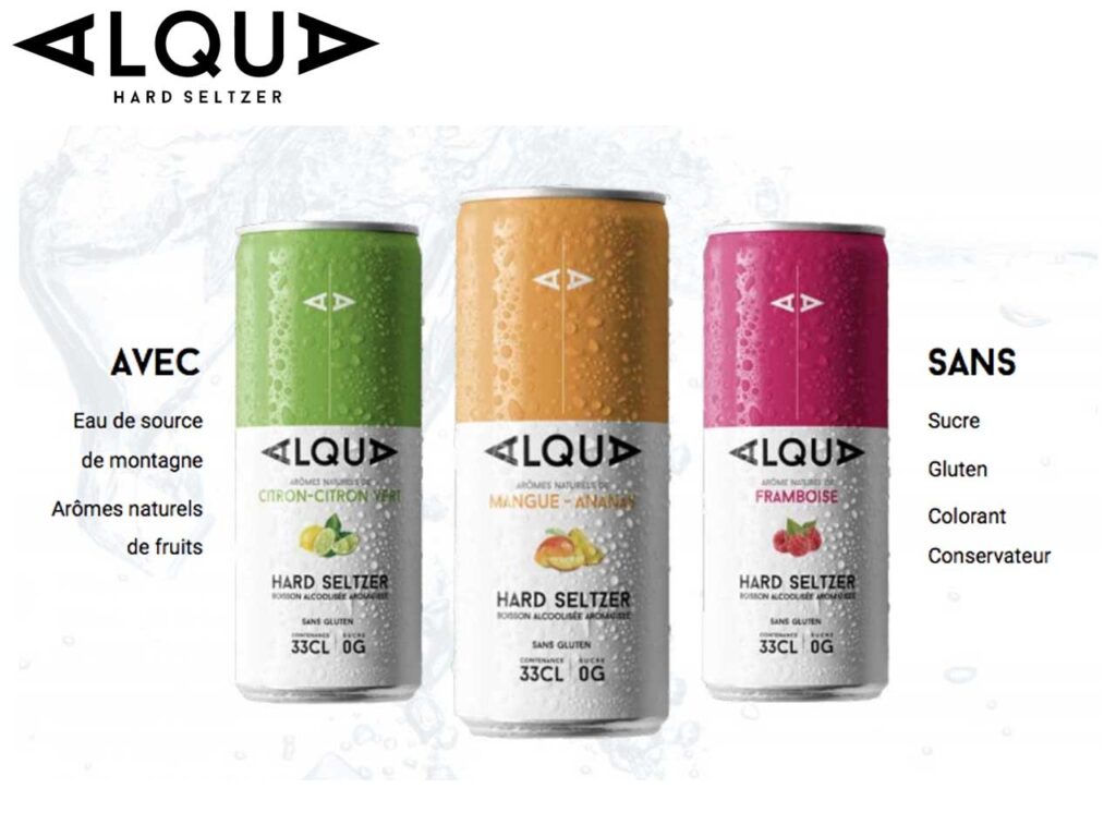 AlquA : le nouveau hard seltzer, dernier né du groupe OGEU - Faire ...