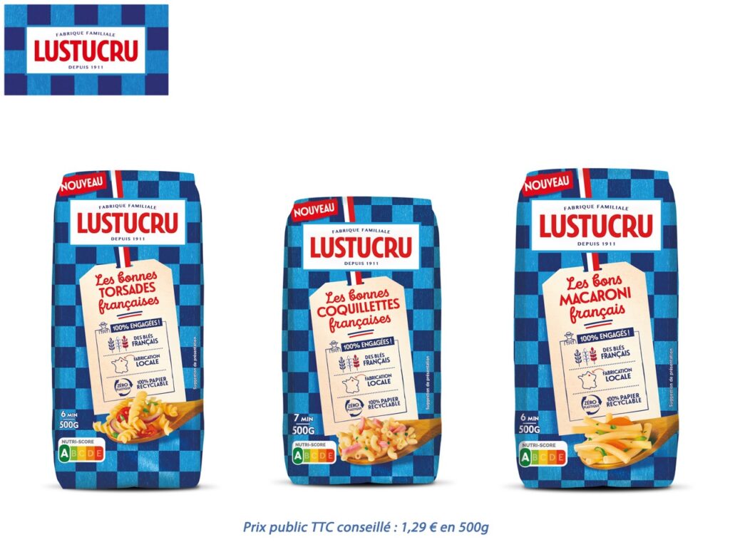 Lustucru présente sa nouvelle gamme baptisée "Les Bonnes Pâtes ...