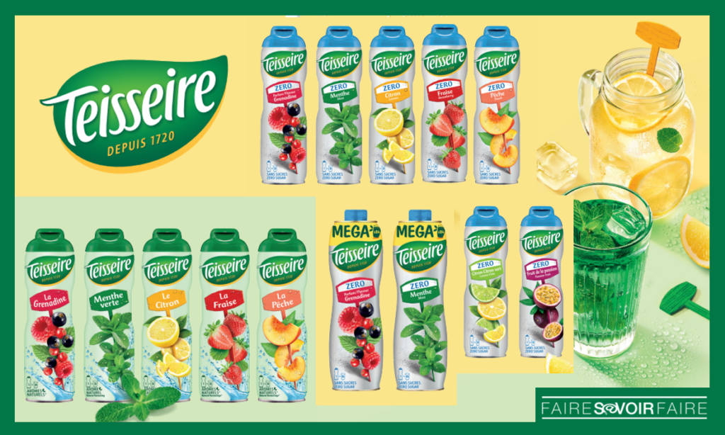 Dotée d’un nouveau look, Teisseire redéfinit et naturalise sa gamme de ...